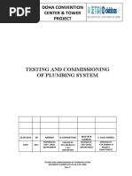 Gravity Test Method for Drainage Pipes | PDF | Technology & Engineering
