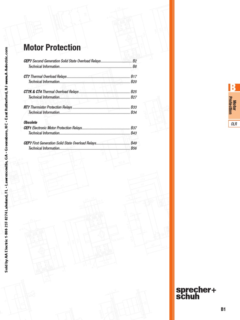 Motor Protection | PDF | Relay | Electric Motor