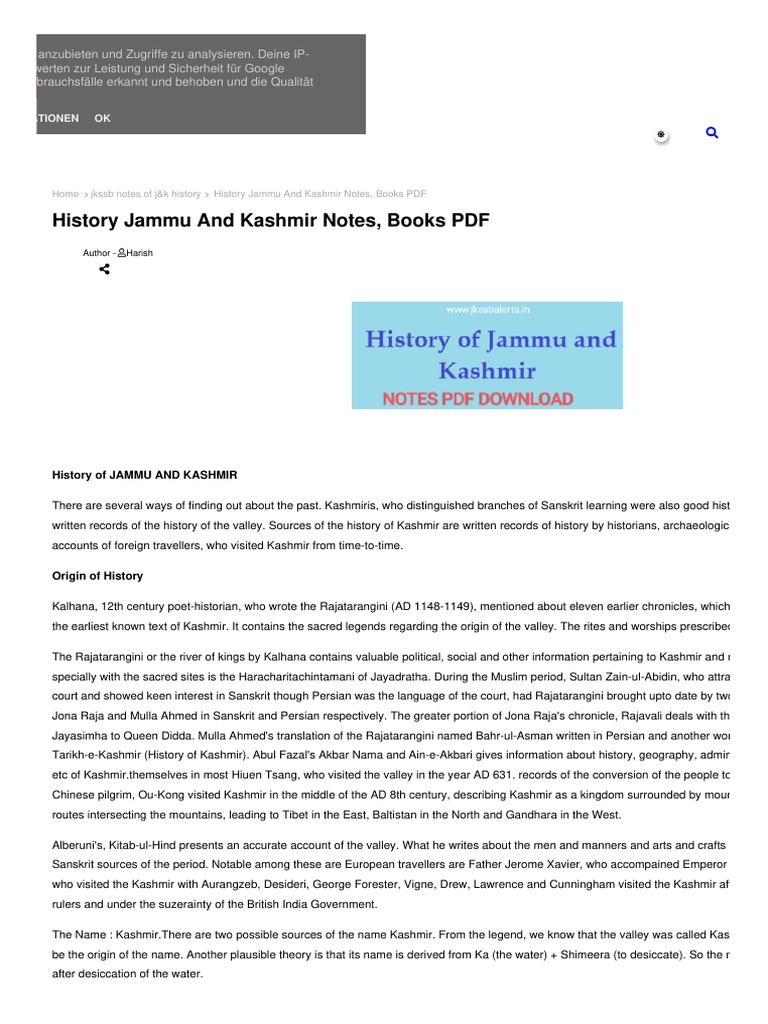 History of Jandk | PDF