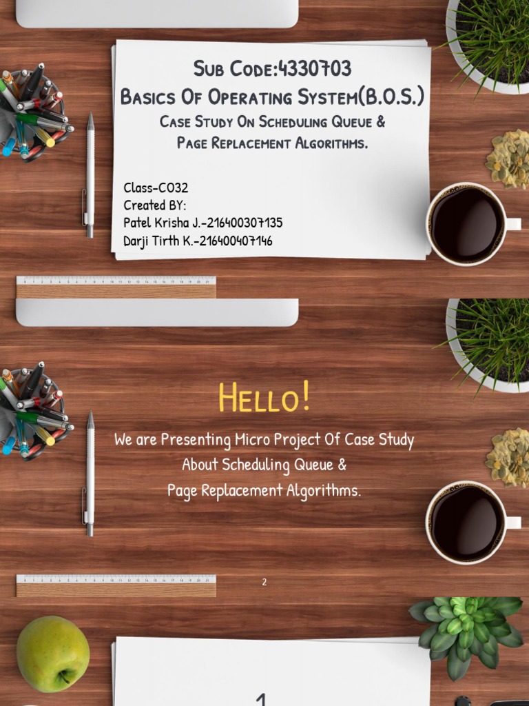 Os Micro Project Pdf Scheduling Computing Algorithms And Data Structures