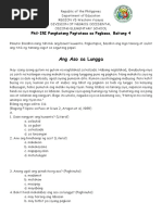 Feature Article Guide Tagalog | PDF