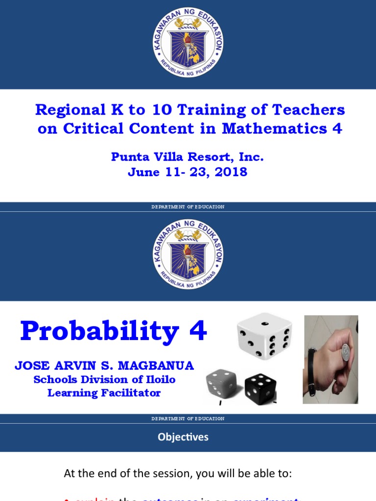 Probability 4 | PDF | Probability | Odds