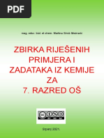 Kemija 7 Testovi Web | PDF