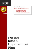 SIP 2023 2028 Final | PDF | Learning | Governance