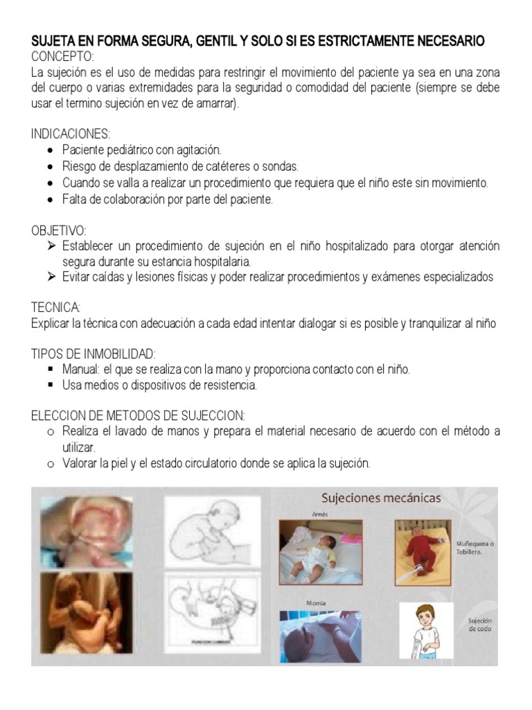Sujecion Segura y Gentil | PDF | Temperatura | Calor