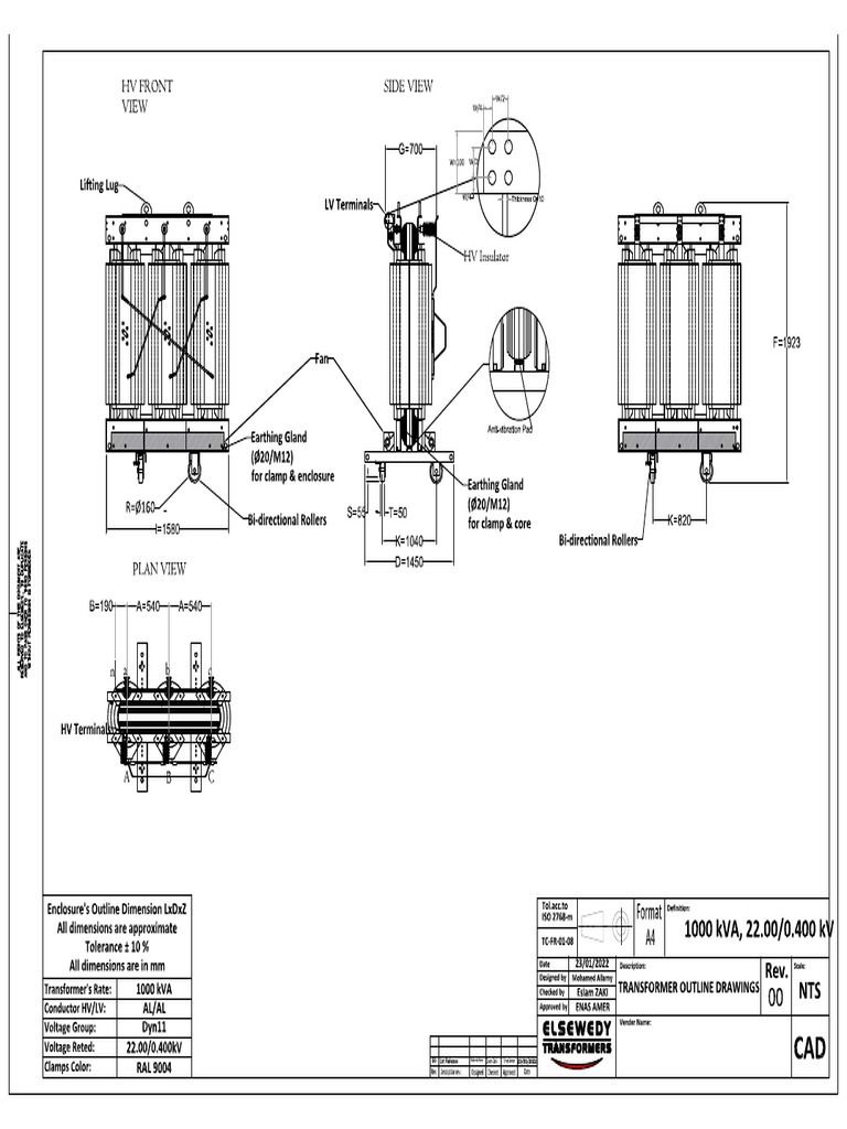 1M Transformer Elsewedy | PDF