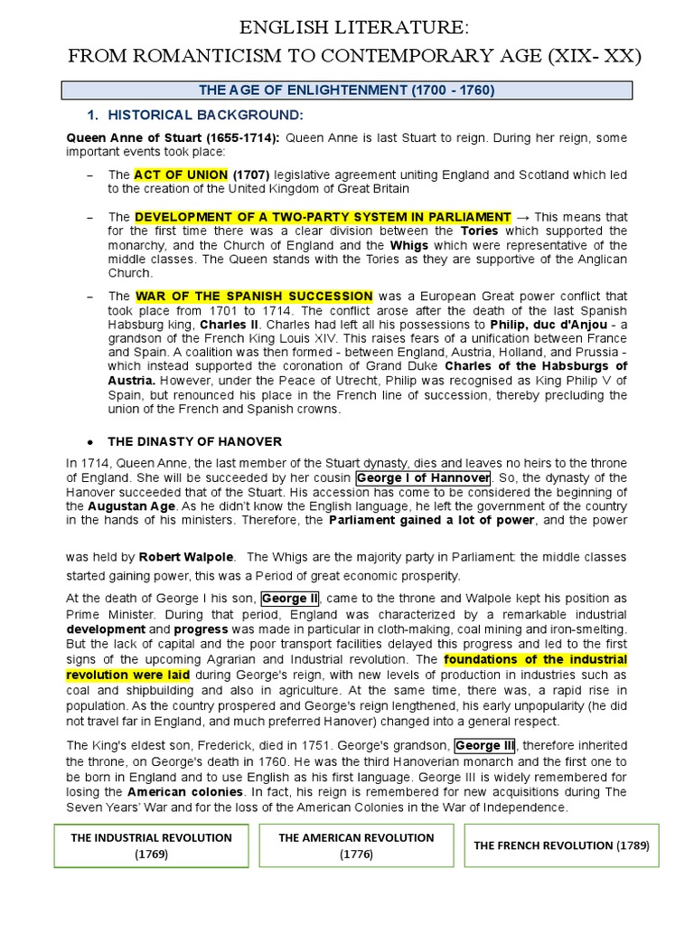 Enlightenment & Literature Evolution | PDF | Age Of Enlightenment | Deism