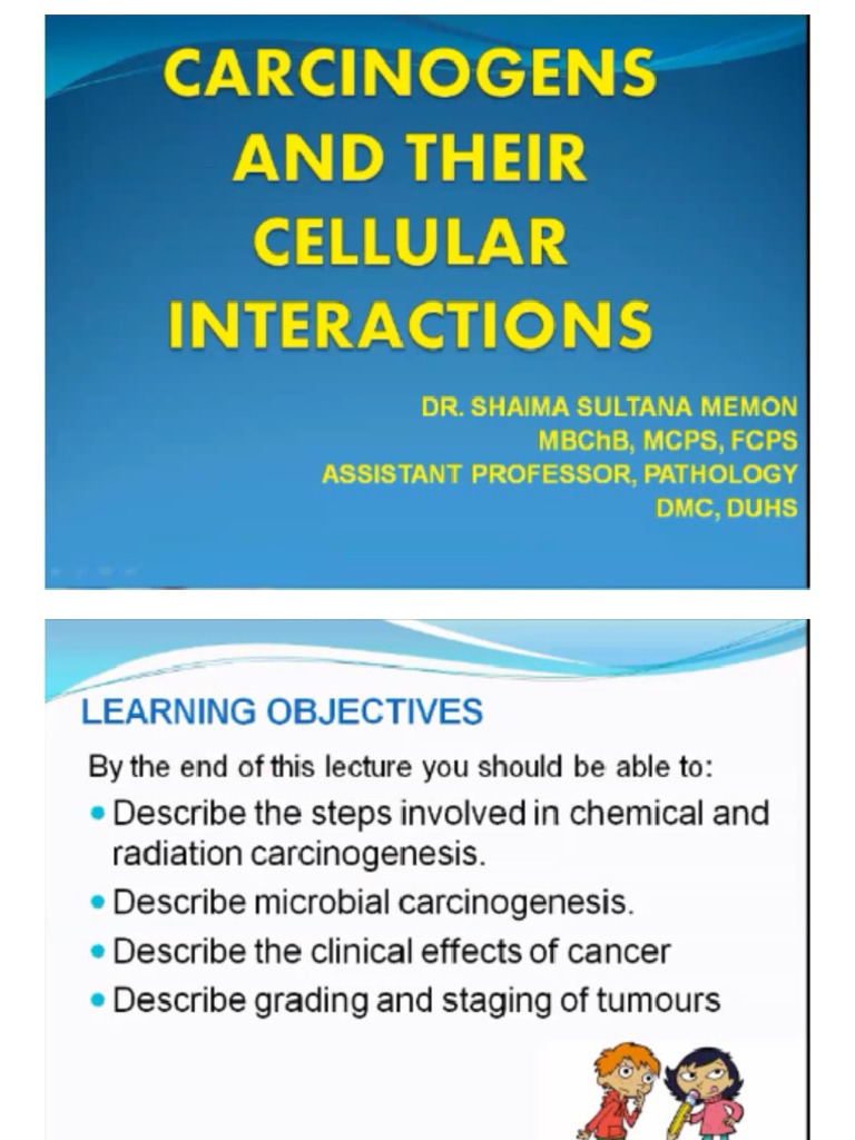 Carcinogenesis Carcinogenic Agents and Their Cellular Interactions | PDF