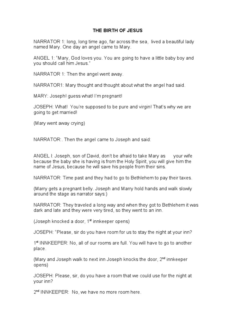 Birth of Jesus | PDF | Saint Joseph | Biblical Magi