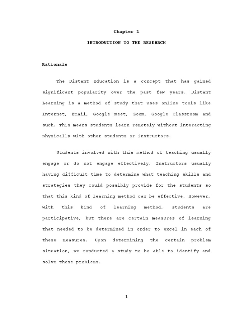 Chapter 1 3 Group 3 MM | PDF | Survey Methodology | Educational Technology