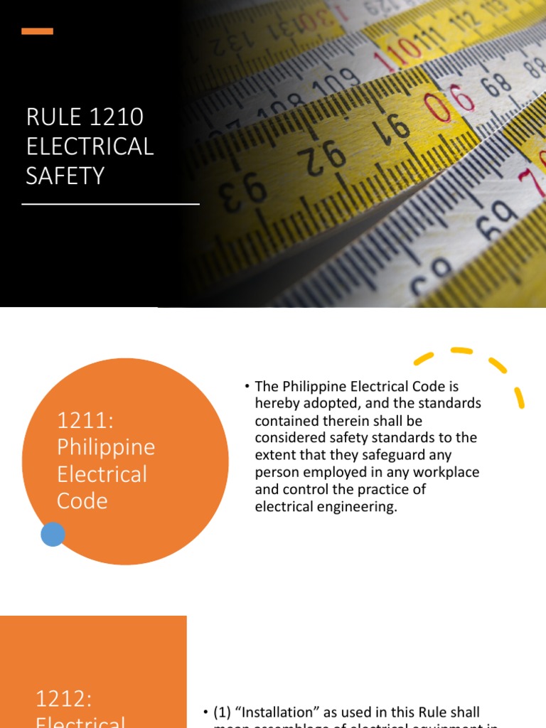 Rule 1210 | PDF | Safety | Electrical Substation