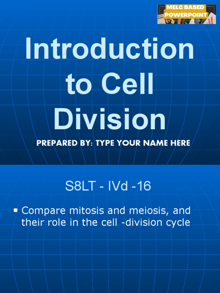G8 Science Q4 Week 2 Cell Division Mitosis Meiosis | PDF | Meiosis ...