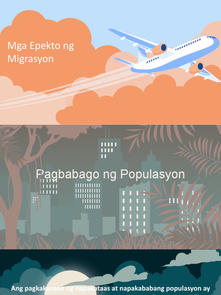 Mga Epekto NG Migrasyon | PDF