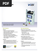 OLA-15 Optical Attenuator Specifications | PDF | Electricity | Optics