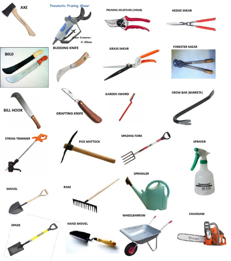 Horticulture Hand Tools | PDF | Cutting Tools | Manufactured Goods