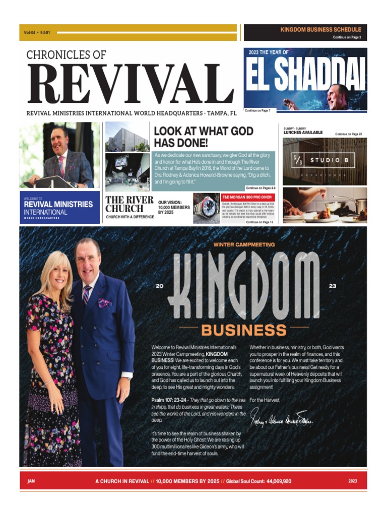 Revival News: January 2023 | PDF | Jesus | Bible