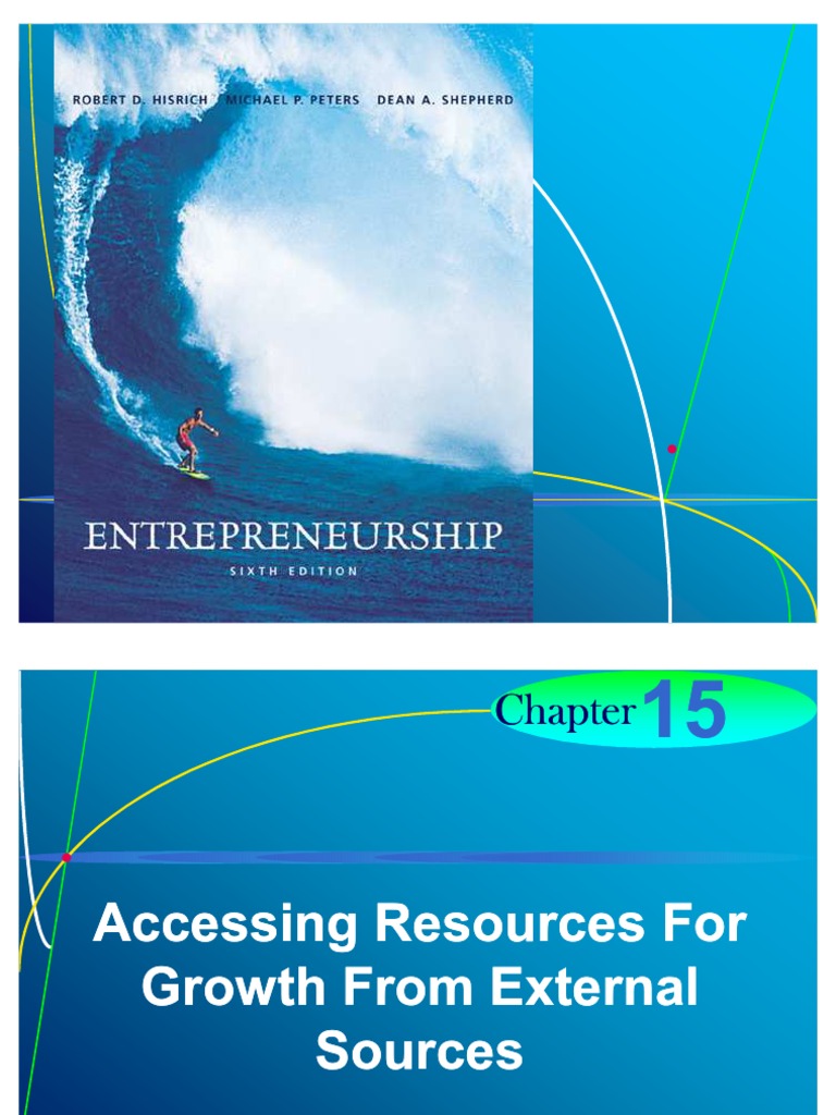 Chapter 15 - Accessing Resources For Growth From External Sources | PDF