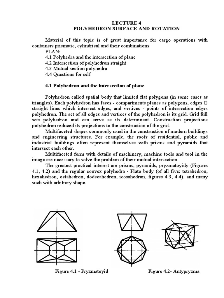 Lecture 4 | Download Free PDF | Shape | Euclid