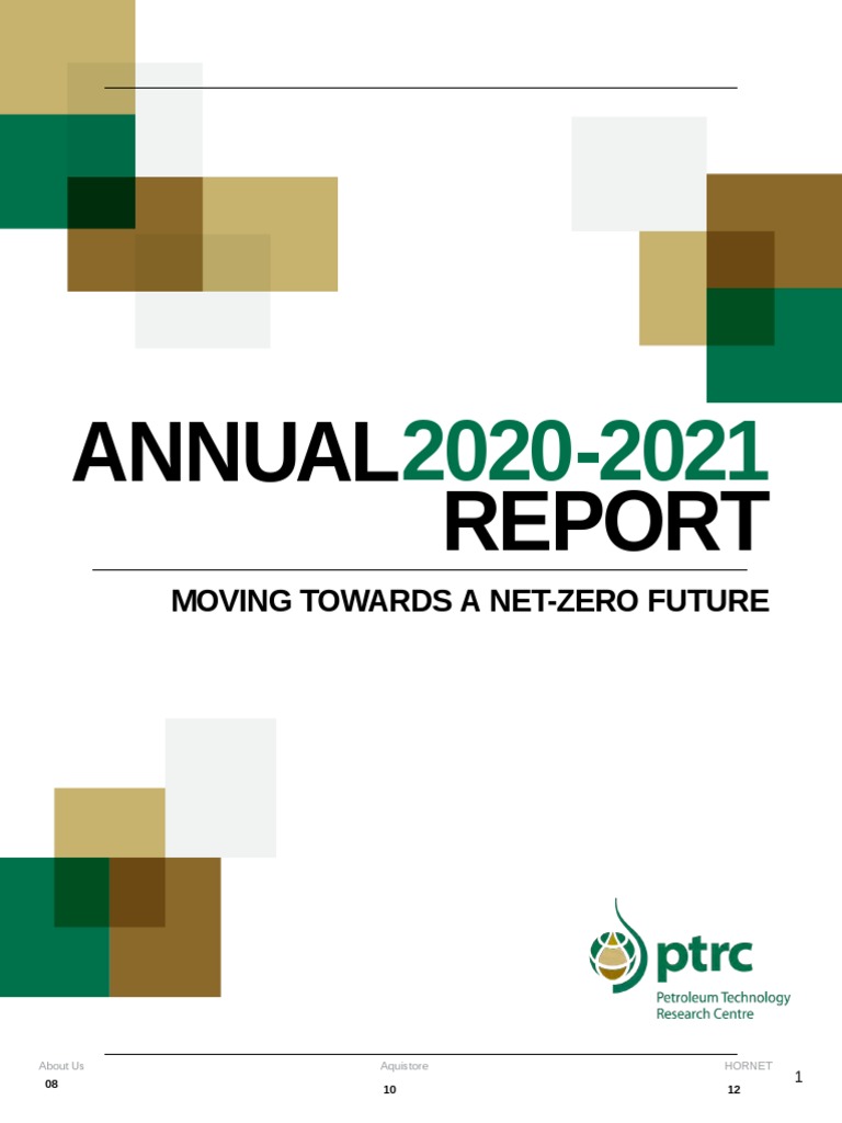 Annual Report 2020-21 - Final - PTRC | PDF | Petroleum Reservoir | Membrane