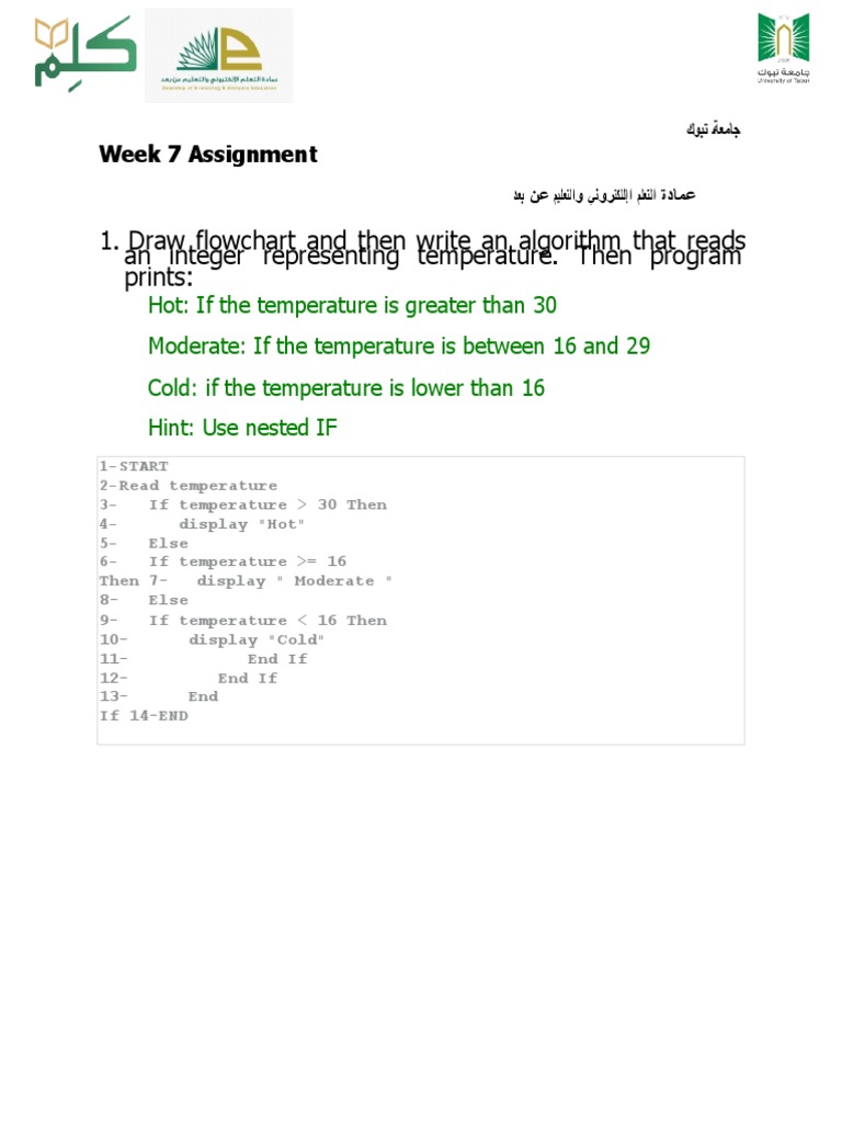 Answer Lec.7 Assignment | PDF