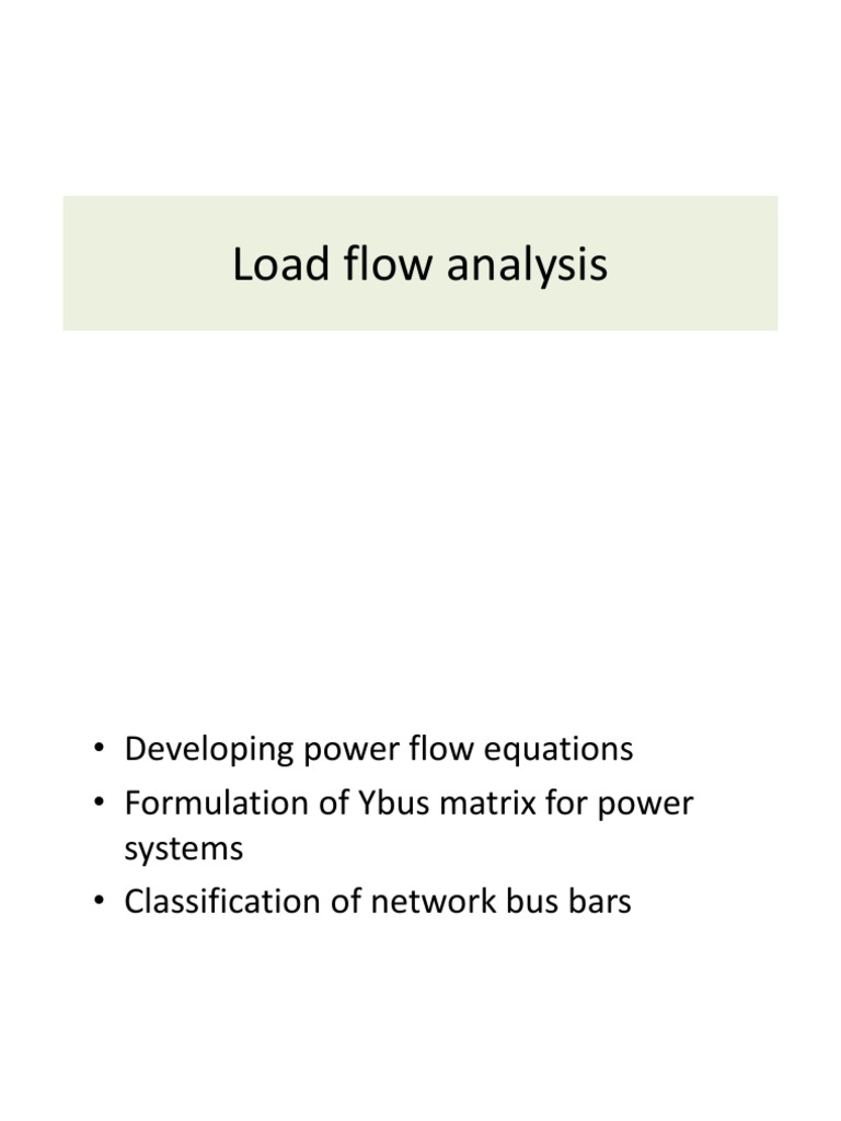 Load Flow by Gaus Seidel Method | PDF | Electric Power | Mathematical Analysis