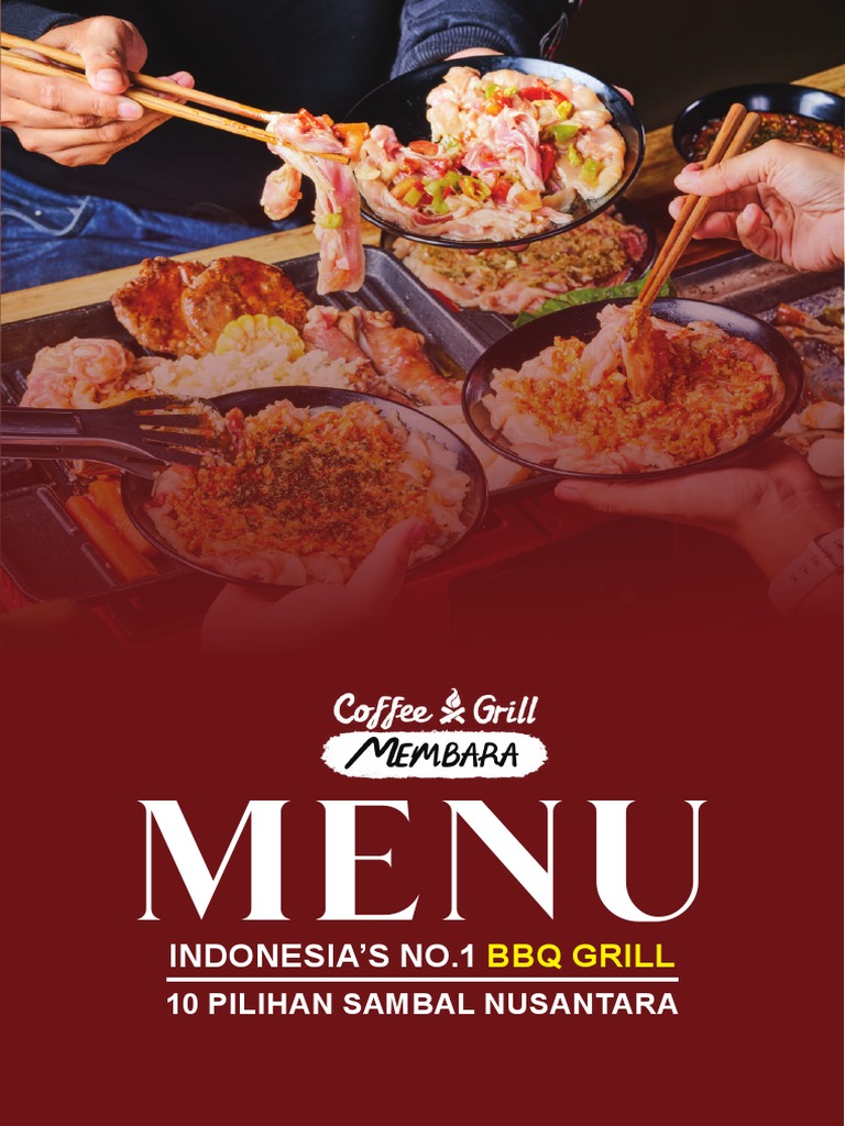 Menu Membara Coffee & Grill Bogor, Pamulang & Condet 2022 | PDF