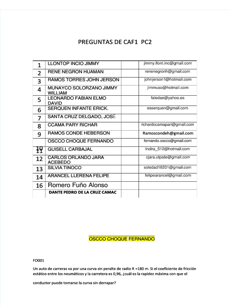 PDF Solucionario Actualizado Caf 1 Pc2 Ultimo Compress | PDF