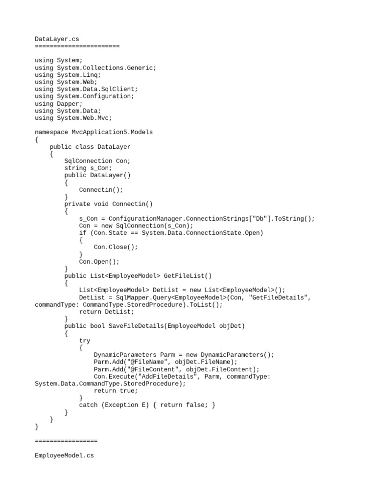 Uploading Downloading PDF Files in ASP - NET MVC Using SQL Server | PDF ... Uploading Downloading PDF Files in ASP - NET MVC Using SQL Server | PDF ...