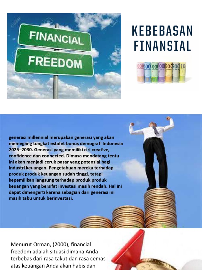 Memahami Kebebasan Finansial Millennial | PDF | Pengelolaan Keuangan & Uang