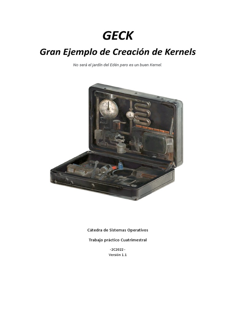 TP Operativos | PDF | Proceso (Computación) | Kernel (sistema operativo)