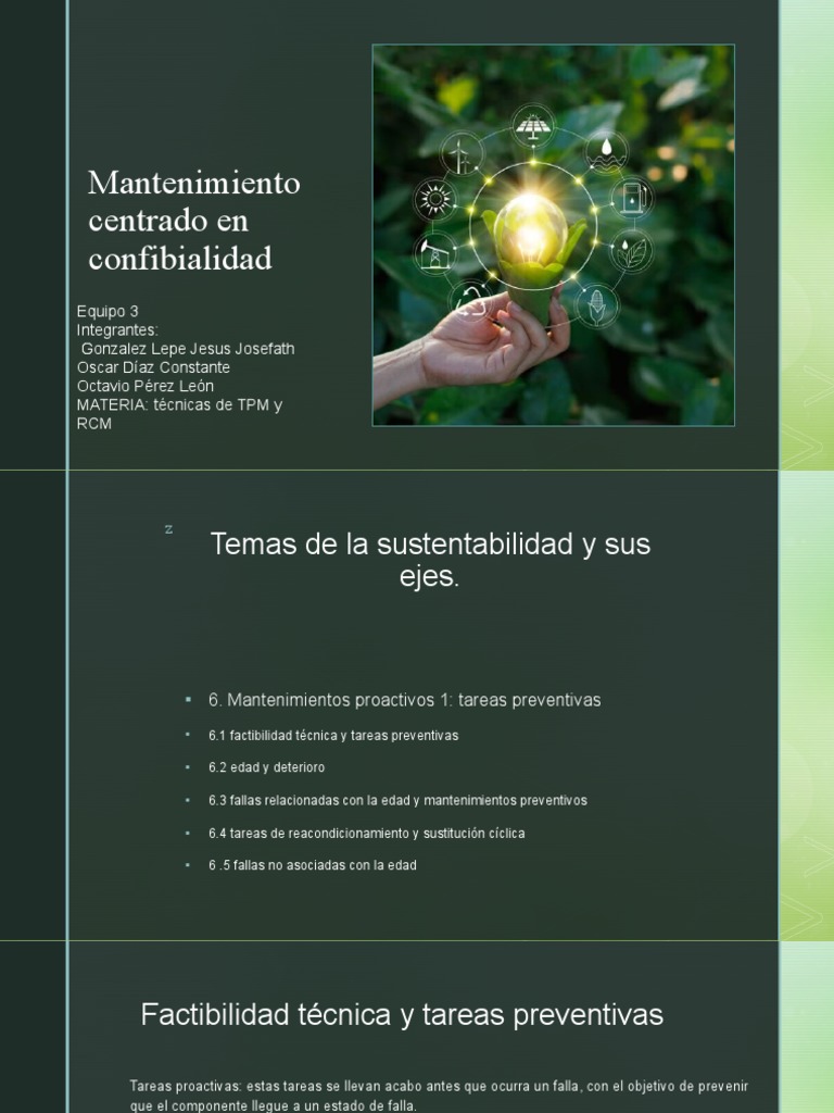 TPM Y RCM Presentacion | PDF | Corrosión