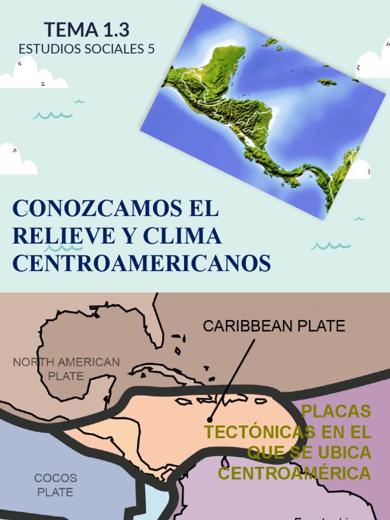 Relieve y clima de Centroamérica | PDF