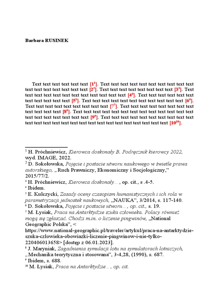 Barbara Rusinek | PDF