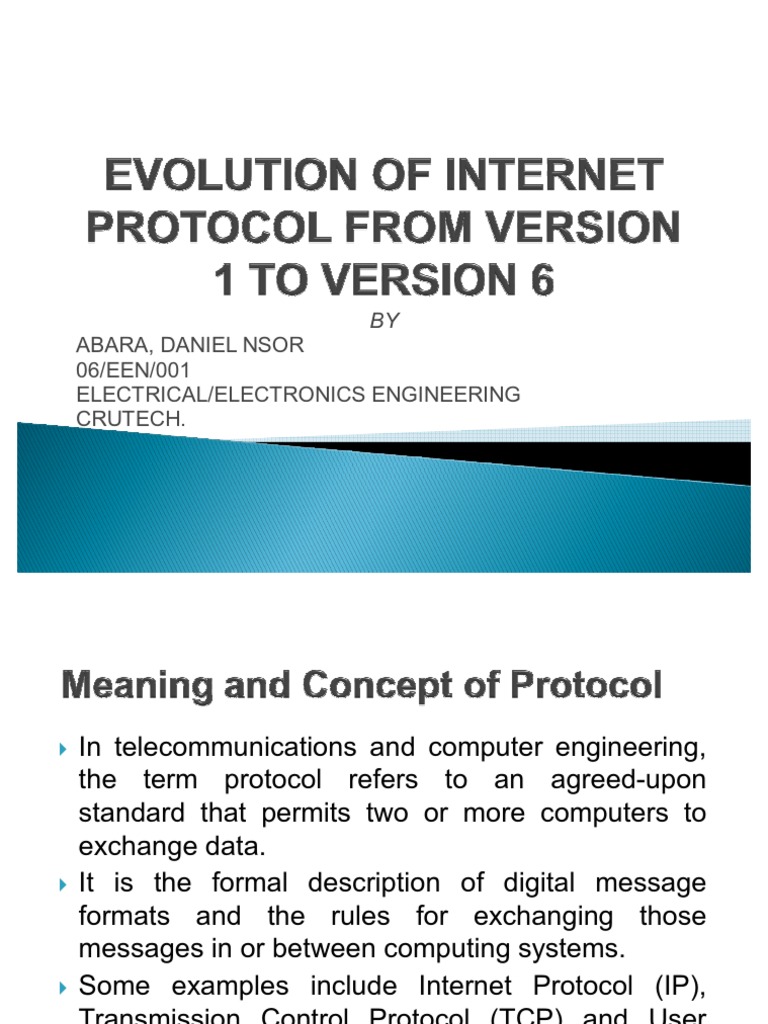 Internet Protocol | PDF | Computers