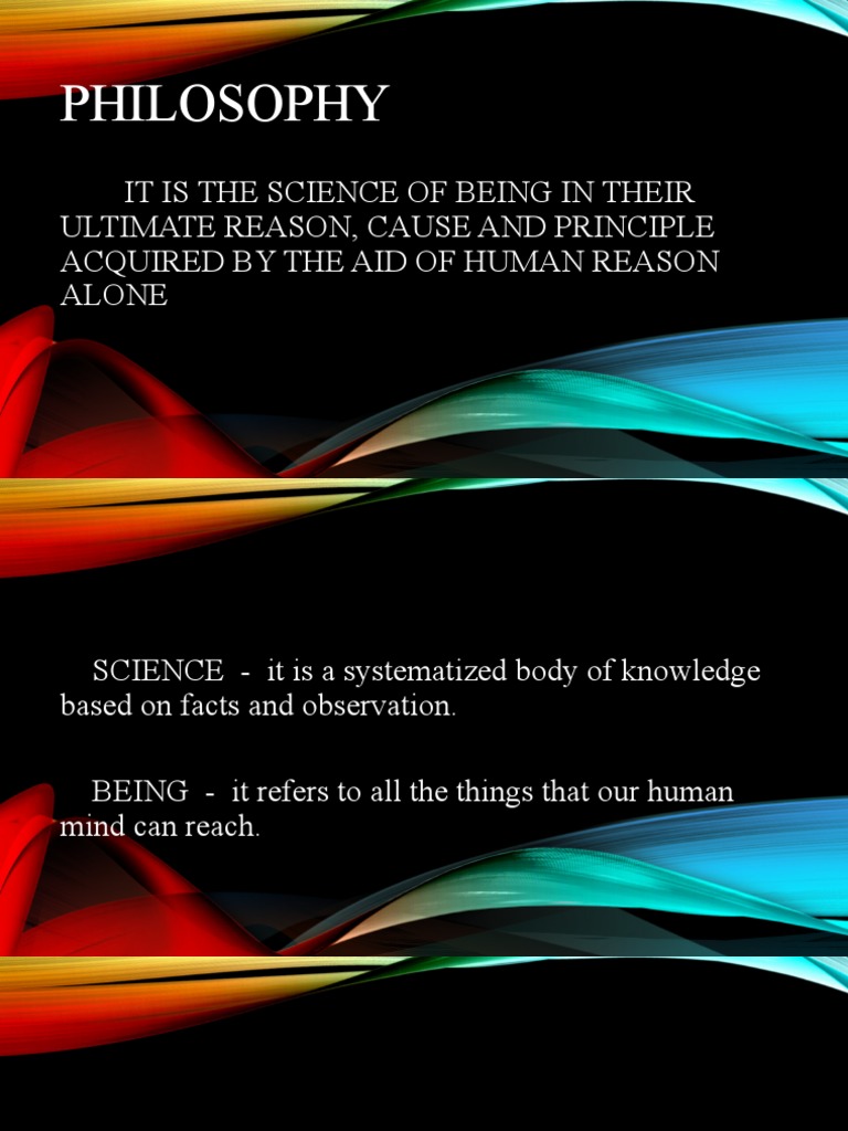 Lesson 1 Overview of Philosophy | PDF