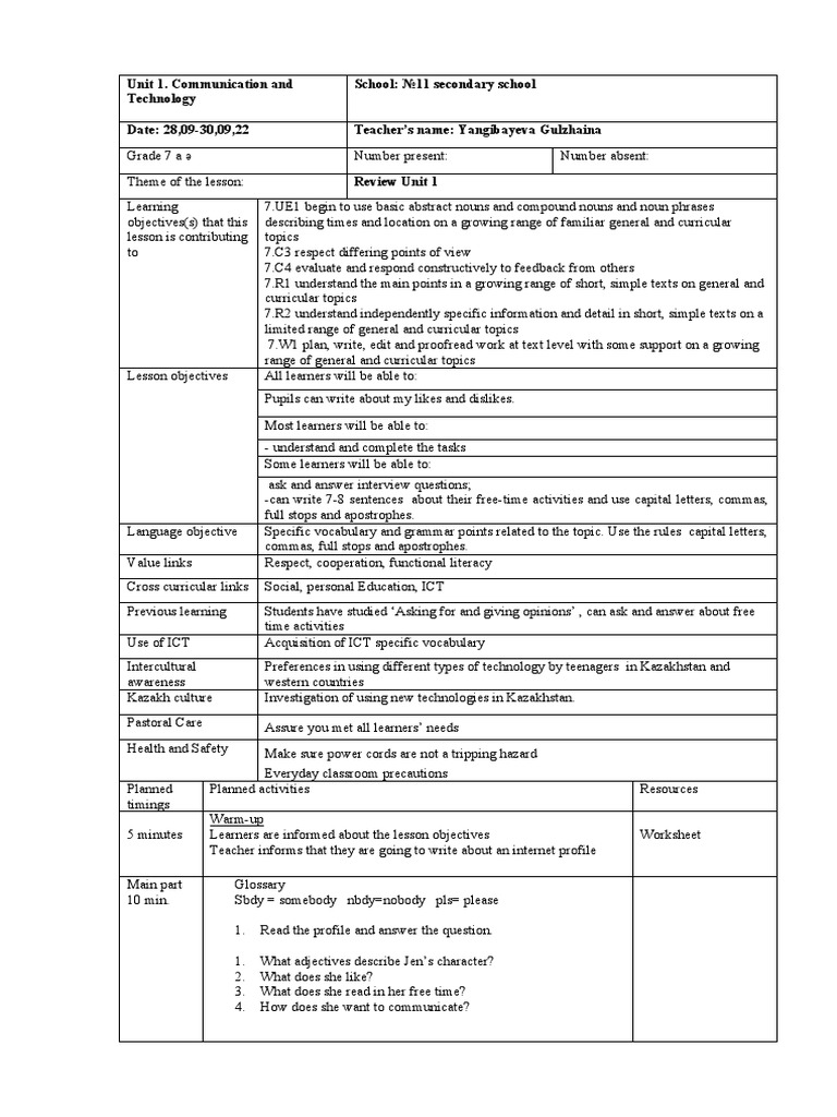 7 кмж | PDF | Educational Technology | Teaching Method
