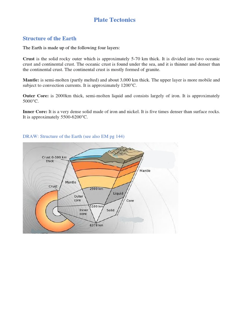 Plate Tectonics Pt1 - Introduction | PDF | Plate Tectonics | Earth