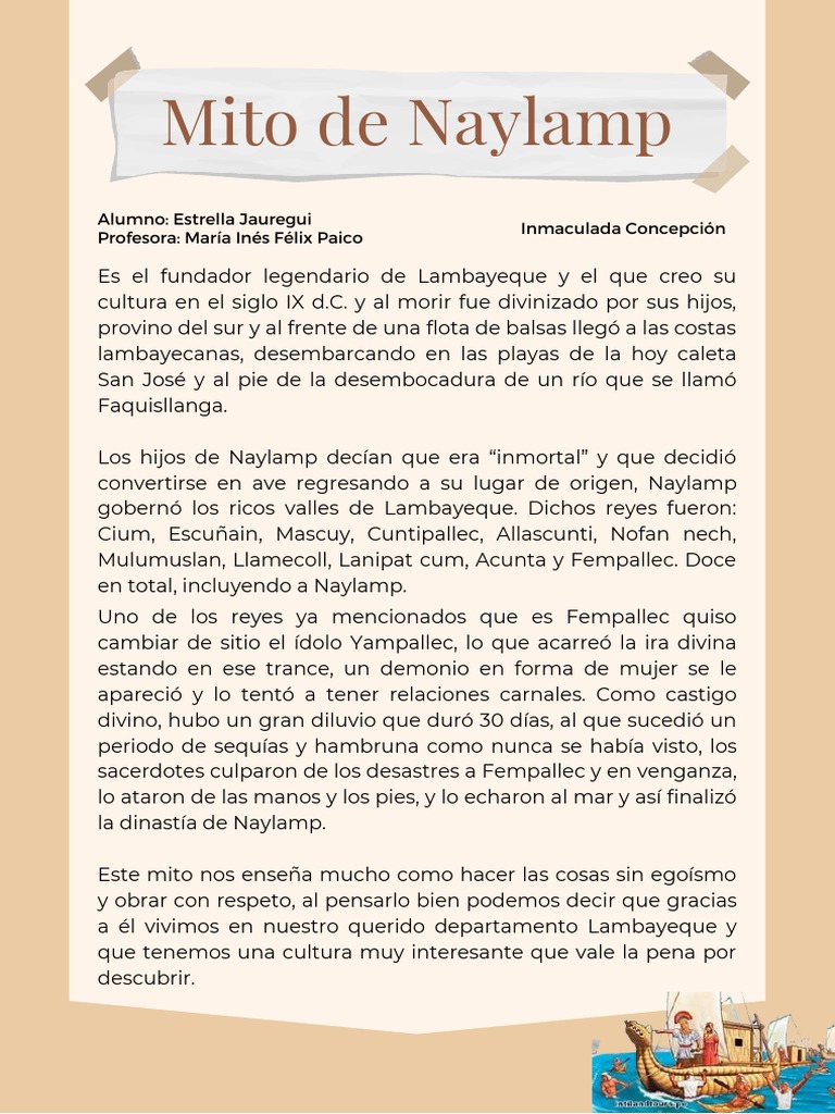 Mito de Naylamp | PDF