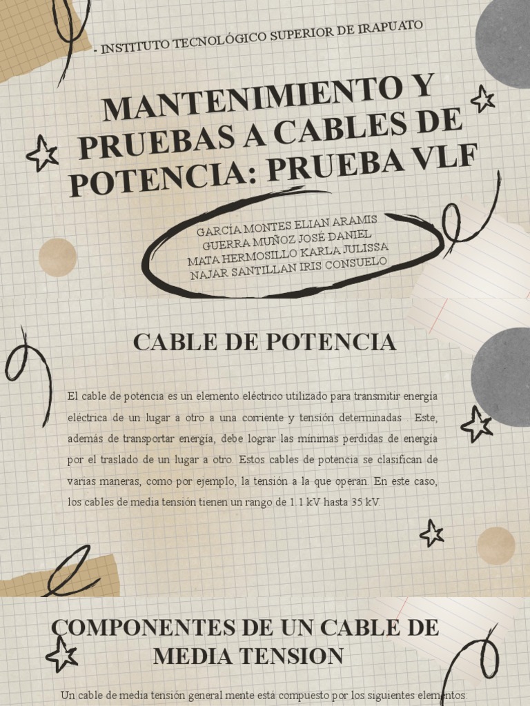 Prueva VLF | PDF | voltaje | Electromagnetismo