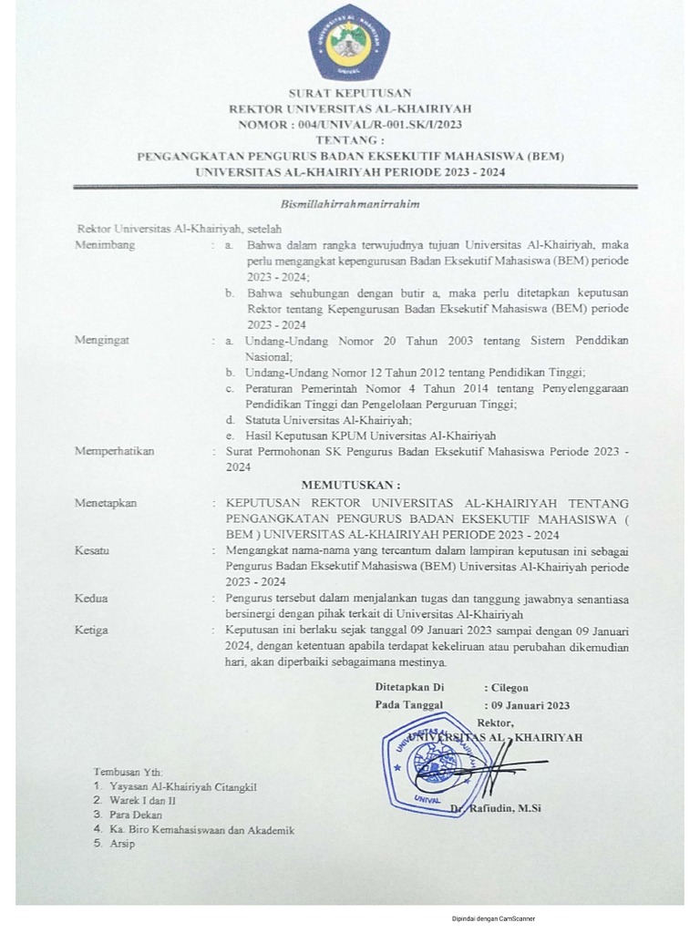 SK Bem Unival Periode 2023-2024 | PDF