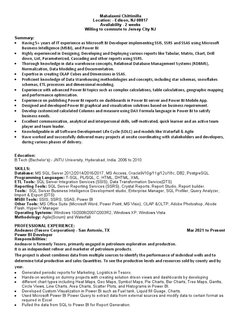 Maha Lakshmi | PDF | Microsoft Sql Server | Databases