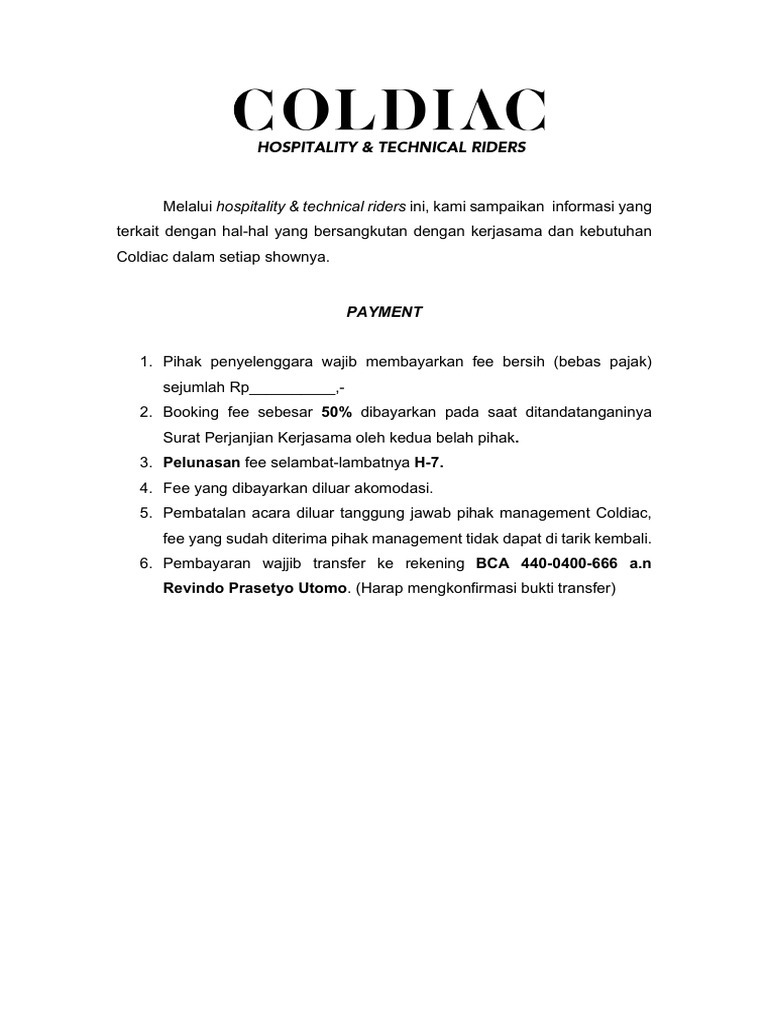 Coldiac Riders 2022 | PDF