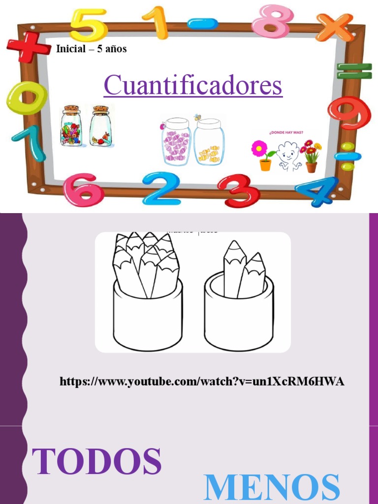 Cuantificadores - Más, Algunos, Ninguno | PDF