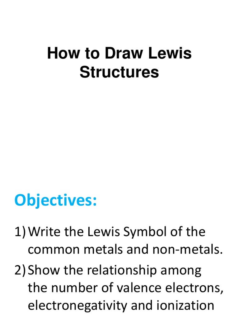 Lewis-Dot-Diagram | PDF | Physics | Atomic