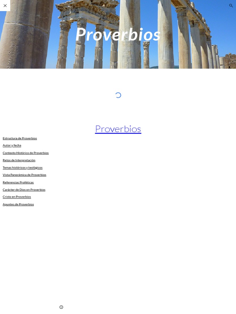 Estudio Inductivo de La Biblia - Proverbios | PDF | Libro de proverbios | Sabiduría