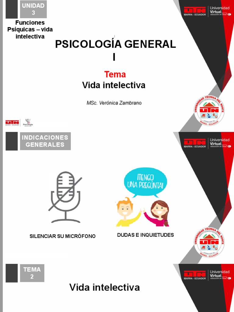 Pgi Unidad 3 Tema 2 | PDF | Memoria | Atención