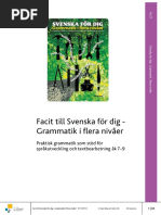Satsschema Bisats Och Huvudsats Och Övningar 2024 | PDF