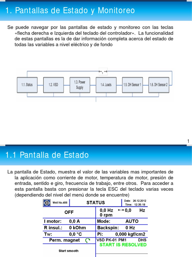 Monitoreo y Configuración Novomet KSU 1 | PDF | Energia electrica ...