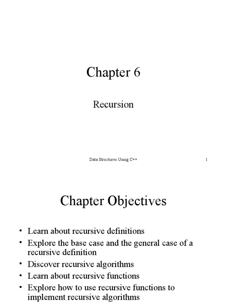 08 Recursion Pdf Subroutine Recursion 