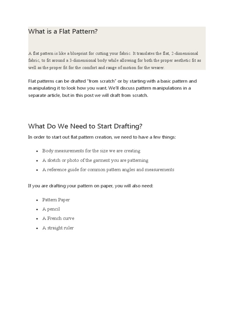 02 - Flat Sketching | PDF | Seam (Sewing) | Waist